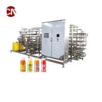 China 2000lph Juice Liquid Processing Line for Apple Pineapple Pomegranate Juice Production for sale