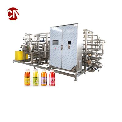 China 2000lph Juice Liquid Processing Line for Apple Pineapple Pomegranate Juice Production for sale