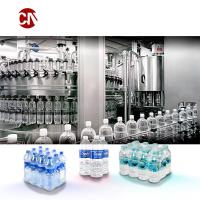 China Automatic 500mi 1L Pet Bottle Liquid Filling Bottling Machine for Purified Spring Drinking Pure Water Production Line for sale