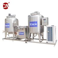 China Industrial Yogurt Maker Machine Small Milk Pasteurizer Plant Cheese Yogurt Production Line for sale