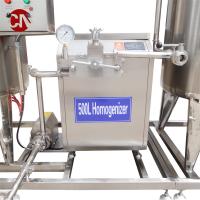 China Industrial Yogurt Maker Machine Small Milk Pasteurizer Plant Cheese Yogurt Production Line for sale