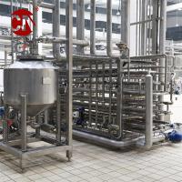 China Stainless Steel Mixing tank Pasteurizer Dairy Processing Line for Dairy Product Manufacturing for sale