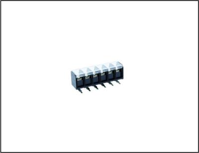 China UL94-V0 Brass Fence type terminal  30A / 300V M4 Screw 10.0mm Pitch for sale