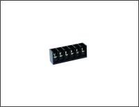 China UL94-V0 Brass  Rail terminal  30A / 600V M4 Screw 10.0mm Pitch for sale