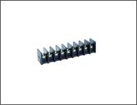 China UL94-V0 Brass  Rail terminal  30A / 600V M4 Screw 11.0mm Pitch for sale
