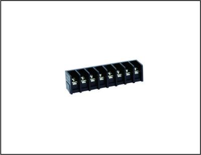 China UL94-V0 Brass  Rail terminal  40A / 600V M4 Screw 11.0mm Pitch for sale