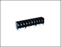 China UL94-V0 Brass  Rail terminal  40A / 600V M4 Screw 11.0mm Pitch for sale