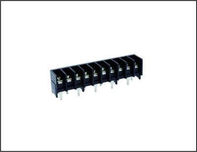 China UL94-V0 Brass  Rail terminal  40A / 600V M4 Screw 11.0mm Pitch for sale