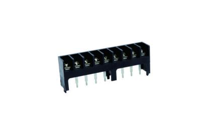 China UL94-V0 Brass  Rail terminal  30A / 600V M4 Screw 11.0mm Pitch for sale