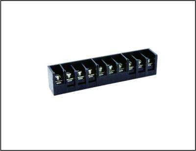 China UL94-V0 Brass  Rail terminal  30A / 600V M4 Screw 11.0mm Pitch for sale