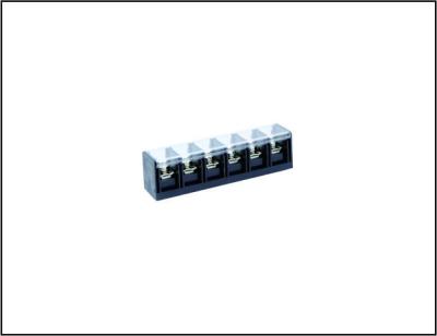 China PBT / UL94-V0 Brass  Rail terminal  40A / 600V M4 Screw 13.00mm Pitch for sale
