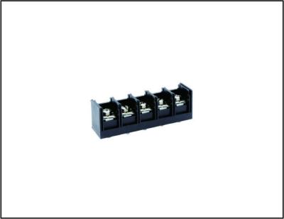 China PBT / UL94-V0 Brass  Rail terminal  75A / 600V M4 Screw 16.00mm Pitch for sale