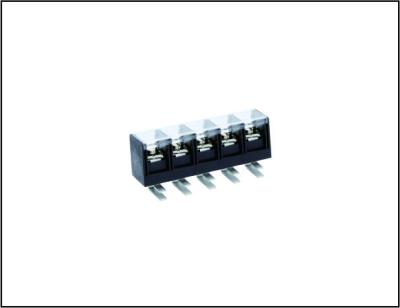China 16.00mm Pitch Distribution Terminal Blocks PBT / UL94-V0 Brass Rail 60A / 600V M4 Screw for sale