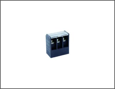 China M4 Screw 13.00mm Pitch Distribution Terminal Blocks PBT / UL94-V0 Brass Rail 30A / 600V for sale