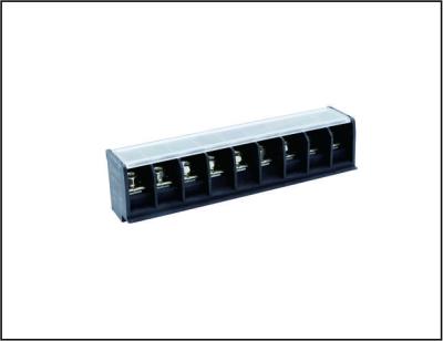 China 57A / 600V M5 Screw 14.5mm Pitch Din Rail Terminal Block Connector PBT / UL94-V0 for sale