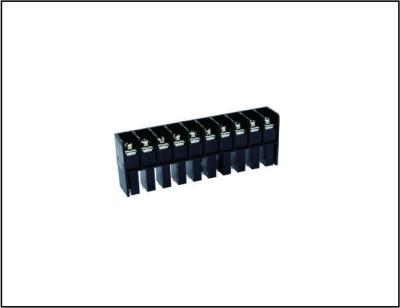 China M4 Screw 9.525mm Pitch Power Terminal Blocks PBT / UL94-V0  / PA66 Brass 30A / 600V for sale