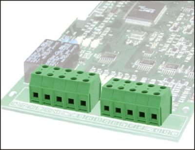 China 20A 300V 5.00mm Pitch M2.5 Screw Terminal Block Connector PCB UL94-V0 PA66 for sale