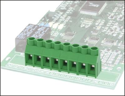 China 24A 500V PCB Mount Screw Terminal Block 7.62 Pitch M3 Screw PA66 for sale