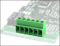 China Brass Copper Steel PCB Terminal Blocks 57A 690V 10.16 Pitch M4 for sale
