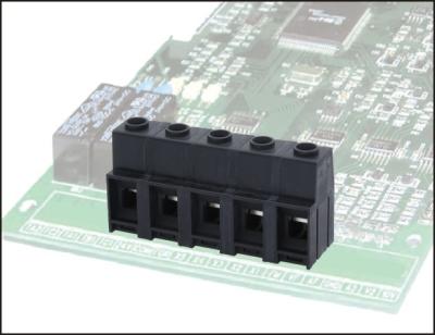 China M4 Screw PCB Mount Terminal Block PA66 Brass Copper Steel 12.7 Pitch for sale
