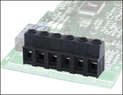 China UL94-V0 PCB Terminal Blocks PA66  Brass Copper Steel 57A 1000V 12.7 Pitch M4 Screw for sale