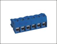 China 5.00mm Pitch Pluggable PCB Terminal Block UL94-V0 / PA66  Brass / Copper / Steel  10A /300V for sale