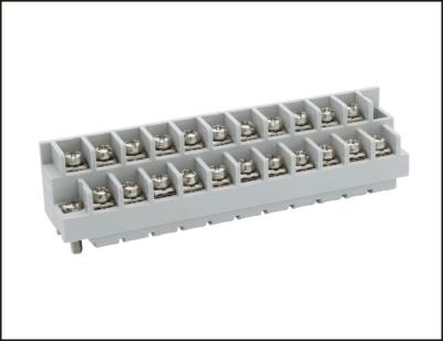 China PCB Pluggable Terminal Blocks UL94-V0 / PA66  Brass / Copper / Steel 15A / 300V  7.62 Pitch M3 Screw for sale