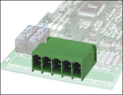 China PA66 UL94-V0 Brass / Copper / Steel PCB Terminal Block Connector 20A / 600V 7.62 Pitch for sale