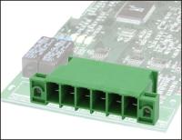 China Brass / Copper / Steel Pluggable Terminal Blocks 20A / 600V  7.62mm Pitch UL94-V0 / PA66 for sale