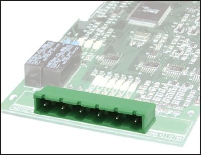 China 3.50mm Pitch Pluggable Terminal Blocks UL94-V0 / PA66  Brass / Copper / Steel  12A /300V for sale