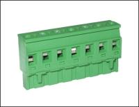 China UL94-V0 Pluggable Terminal Blocks PA66 Brass / Copper / Steel PCB Terminal Block 12A /400V 7.62mm Pitch M3 Screw for sale