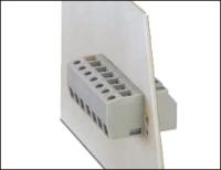 China UL94-V0 PA66 / V0 Through Wall Terminal Block 40A / 400V  8.1mm Element Width M3 Screw for sale