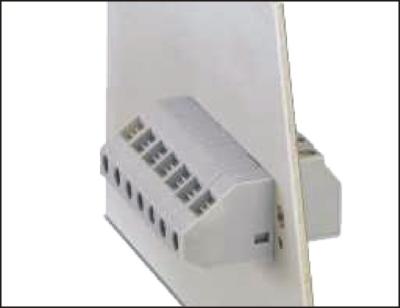 China 8.1mm Element Width M3 Through Wall Screw Terminal Connector UL94-V0 PA66 / V0  Through Wall 40A / 400V for sale