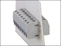 China Through Wall Screw Terminal Block Connector 57A / 600V 10.1mm Element Width M4 Screw UL94-V0 PA66 / V0 for sale