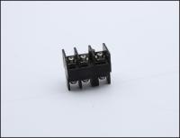 China 40A /300V M4 Screw Feed Through Terminal UL94-V0 / PA66  Brass / Copper / Steel for sale