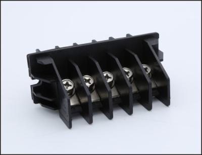 China M5 M6 Screw Feedthrough Terminal Block 13.90mm Pitch UL94-V0 / PA66  Brass / Copper / Steel 85A /600V for sale
