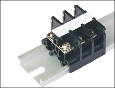 China 35A 600V High Voltage High Current Connectors M4 Screw UL94-V0 / PA66  Brass / Copper / Steel for sale