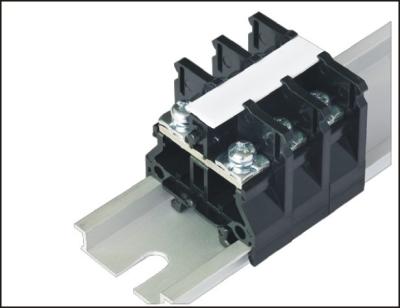 China M4 Screw High Voltage High Current Connectors UL94-V0 / PA66  Brass / Copper / Steel 50A /600V for sale