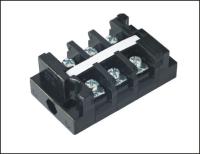 China 30A / 600V High Voltage High Current Connectors M4 Screw UL94-V0 / PA66  Brass / Copper / Steel for sale