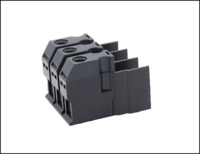 China M5 Screw High Voltage High Current Connectors UL94-V0 / PA66  Brass / Copper / Steel 50A / 600V for sale