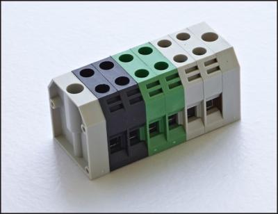 China 30A 300V Transformer Terminal Blocks Width 6.4mm Height 23.0mm M3 Screw PA66 / UL94-V0 for sale