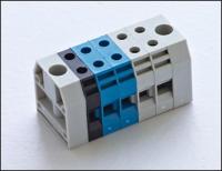China 8.2mm Transformer Terminal Connector Height 23.0mm M4 Screw PA66 / UL94-V0 50A 600V for sale