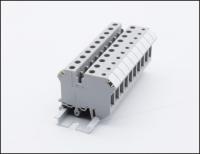 China 76A 800V Screw Terminal Block M4 Brass Steel Ni Plated  Width 10.2mm PA66 PBT / UL94-V0 for sale