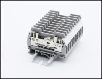 China 57A 800V Brass Screw Terminal Block M4 Steel Ni Plated Width 8.2mm PA66 PBT / UL94-V0 for sale