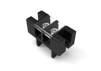 China 40A Solar PV Connector AC 600V Brass Screw M8 Steel Ni Plated PA66 / PBT / UL94-V0 for sale
