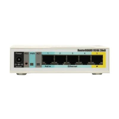 China Mikrotik RB951Ui-2HnD Wireless Router 5g Wi-Fi Transmission Rate of 1000Mbps for Smooth and Stable Networking for sale