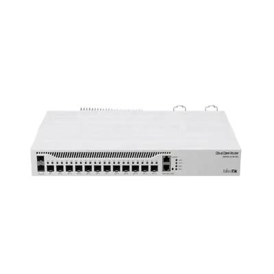 China Mikrotik CCR2004-1G-12S 2XS 10 Gigabit Optical Port Router with Wi-Fi Support 2.4G 5G Frequencies and WDS Compatible for sale