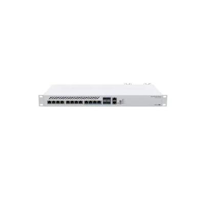 China Mikrotik 1U Rackmount CCR1009-7G-1C-1S Router with Speed 5g Wi-Fi Transmission and Sealed Combo Port for sale