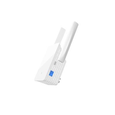 China Customized A23 Dual Band Wi-Fi 6 Repeater Wifi Signal Amplifier with Router Wi-Fi Transmission Standard WiFi 802.11 ax for sale