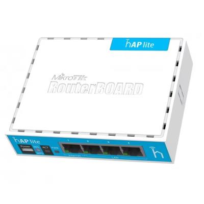 China 802.11b Wi-Fi Standard M Ikrotik RB941-2nD HAP Lite Router with Easy-to- Design and Max. LAN Data Rate 1000Mbps for sale